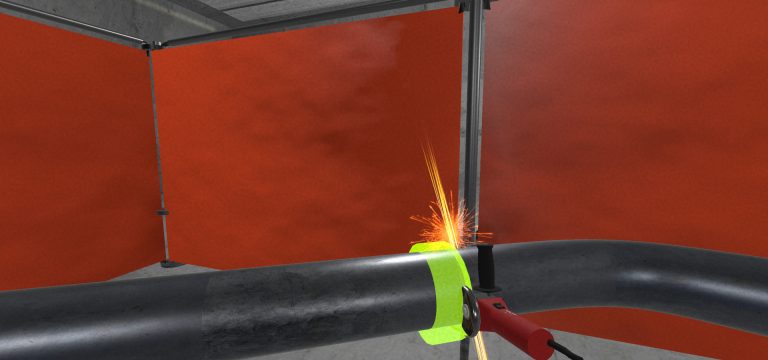 Proyección de partículas - Holostech